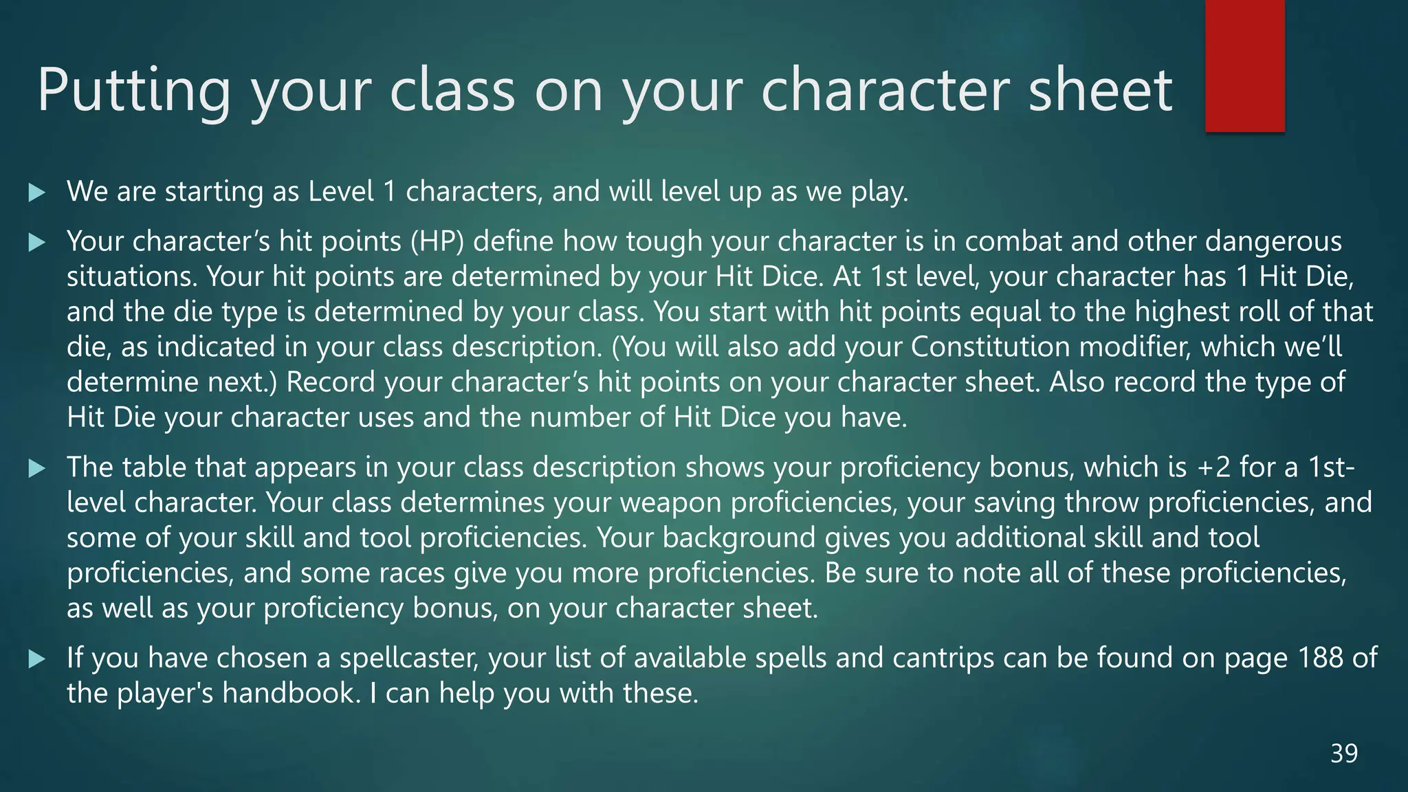 Dungeons and Dragons Presentation for New Players | PPTX