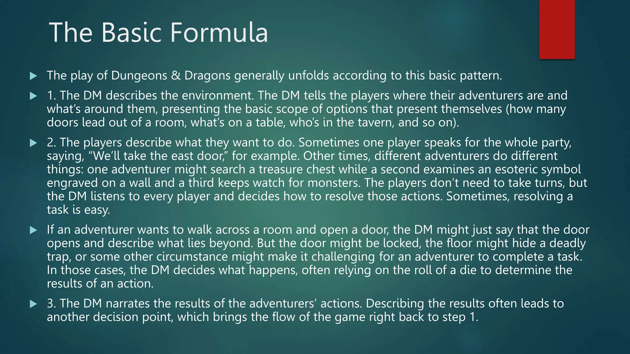 Dungeons and Dragons Presentation for New Players | PPTX