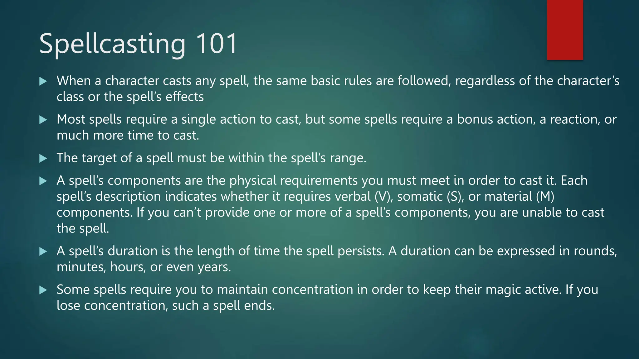 Dungeons and Dragons Presentation for New Players | PPTX