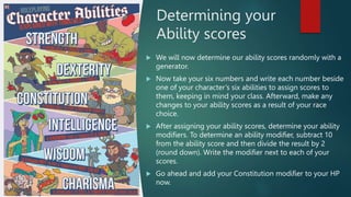 Dungeons and Dragons Presentation for New Players | PPTX