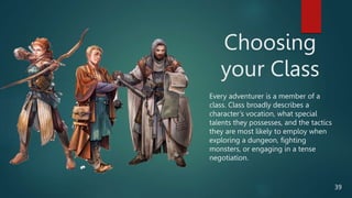 Dungeons and Dragons Presentation for New Players | PPTX