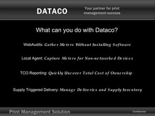 Print management | PPT