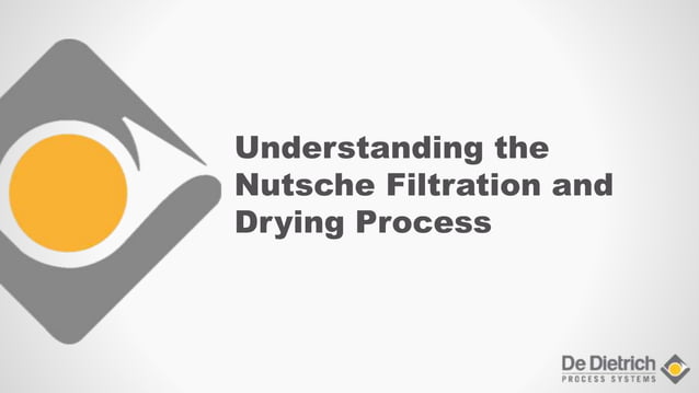Understanding the Nutsche Filtration and Drying Process | PPTX | Home ...
