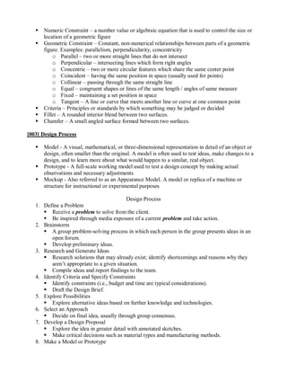 DDP test notes / PLTW test notes | PDF