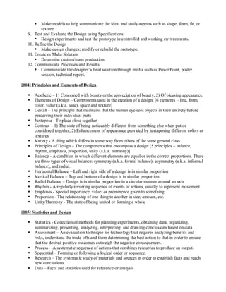 DDP test notes / PLTW test notes | PDF