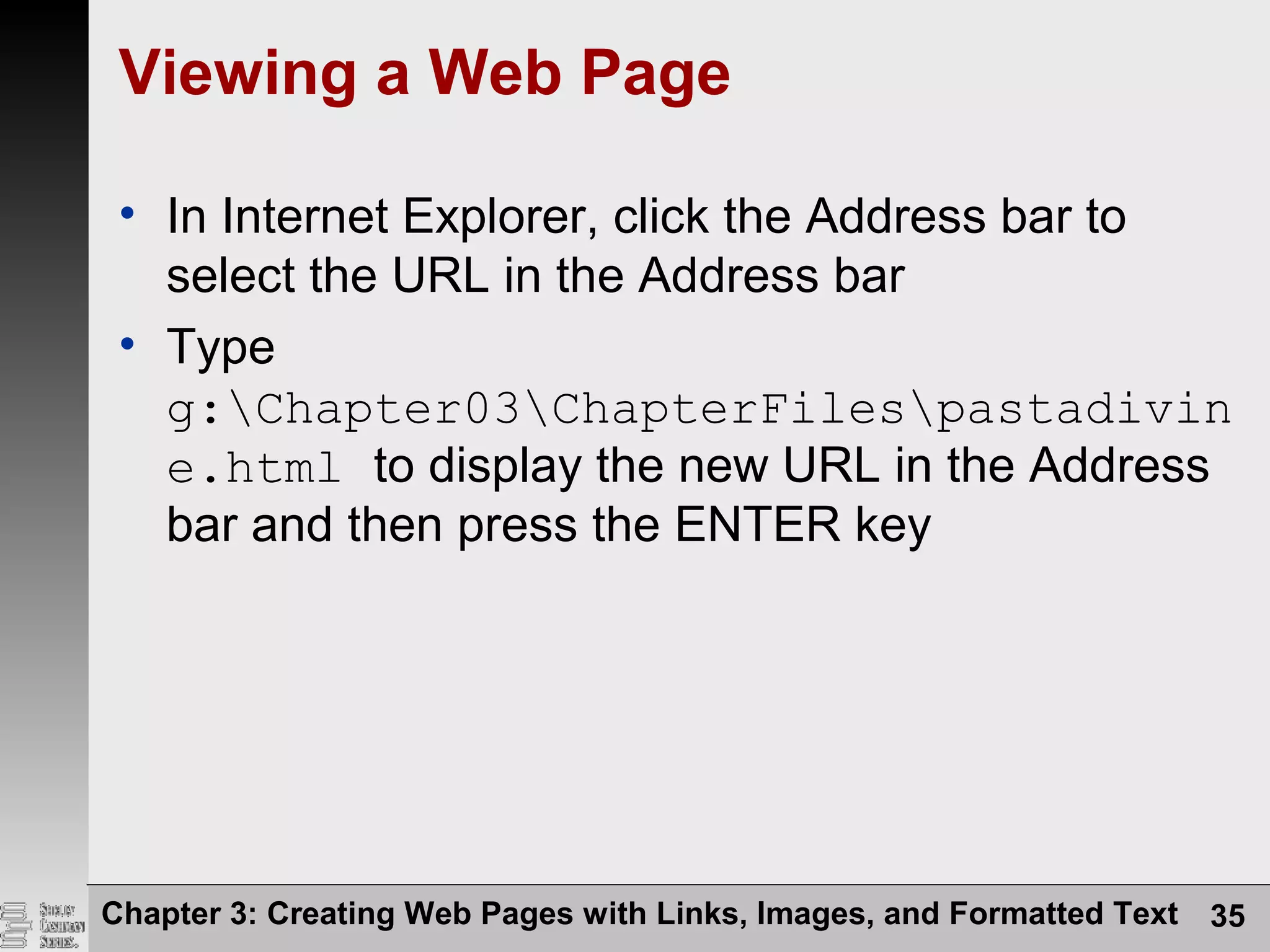 Ddpz2613 topic3 linking | PPT