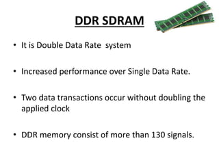 DDR | PPTX | Data Storage and Warehousing | Computing
