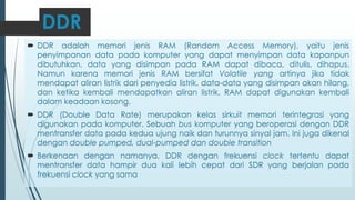 Ddr2/Double Data Rate 2 | PPT