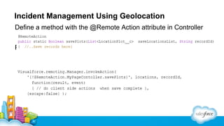 Building Mobile Apps Using Salesforce Geolocation Features | PPT