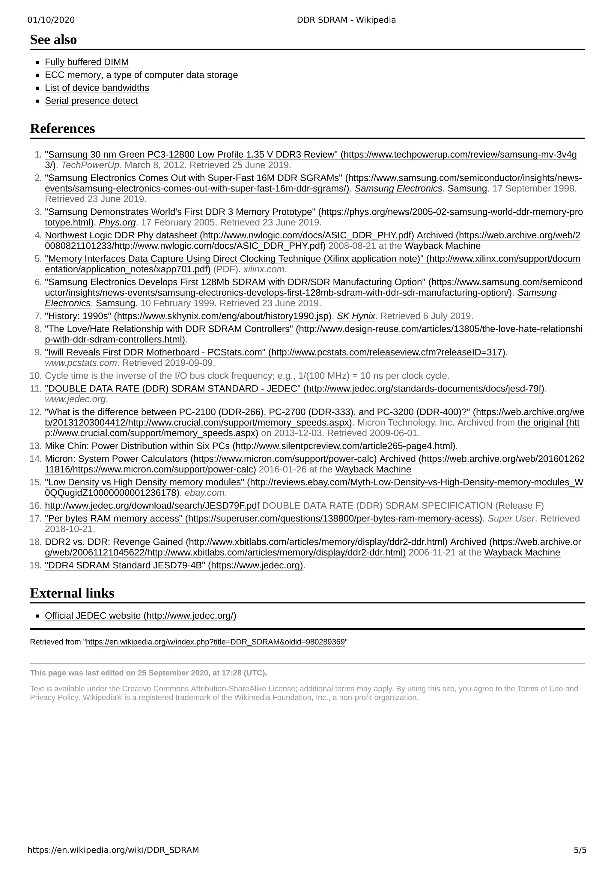 Ddr Sdram Notes Pdf