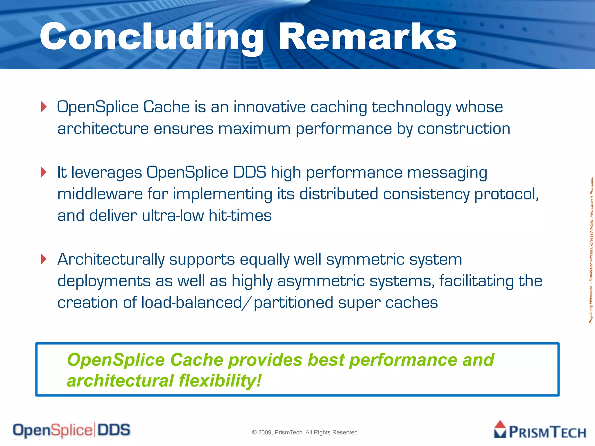 OpenSplice Cache | PDF | Databases | Computer Software and Applications