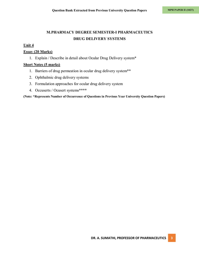 M.PHARMACY PHARMACEUTICS | PDF | Chemistry | Science