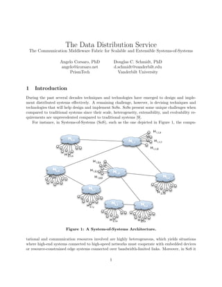 The Data Distribution Service: The Communication Middleware Fabric for ...
