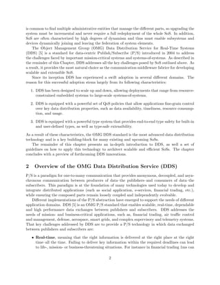 The Data Distribution Service: The Communication Middleware Fabric for Scalable and Extensible ...