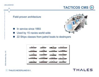 THALES - TACTICOS GFCS | PDF