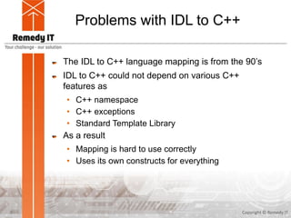 DDS Programming with IDL to C++11 tutorial | PPT