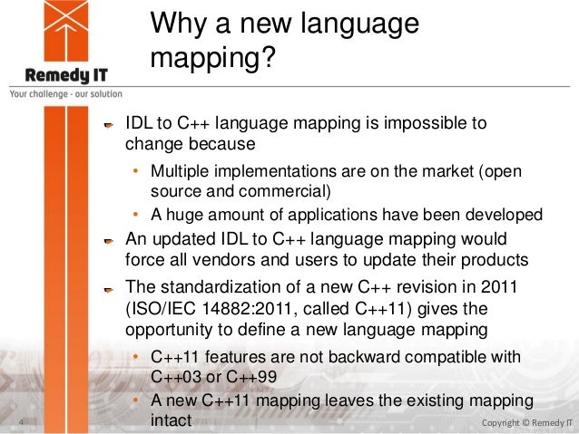 Dds Programming With Idl To C11 Tutorial