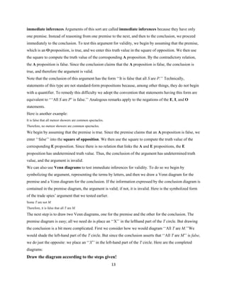 Intro logic ch 4 categorical propositions | DOC