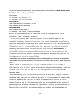 Intro logic ch 4 categorical propositions | DOC