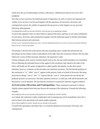 Intro logic ch 4 categorical propositions | DOC