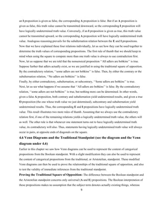 Intro logic ch 4 categorical propositions | DOC