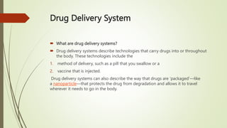 DDS drug delivery system introduction 1.pptx
