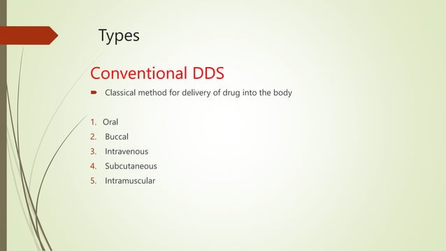 DDS drug delivery system introduction 1.pptx