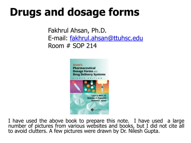 DDS DRUGS AND DOSAGE FORMS-2020.ppt