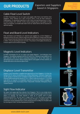 DDSH Technologies Pte. Ltd. Singapore | PDF | Business | Business and ...