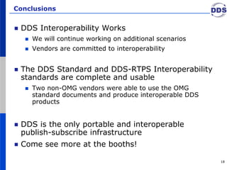 OMG DDS Interoperability Demonstration 2012 | PDF | Computing | Technology & Computing