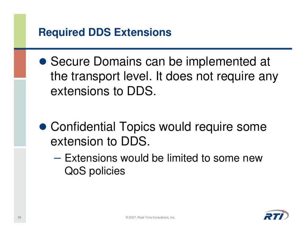DDS Security: A Security Model Suitable for Net-Centric for Pub-Sub a…