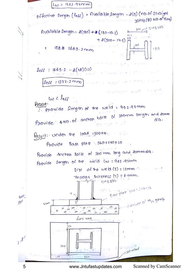 Design and Drawing of Steel Structures | PDF