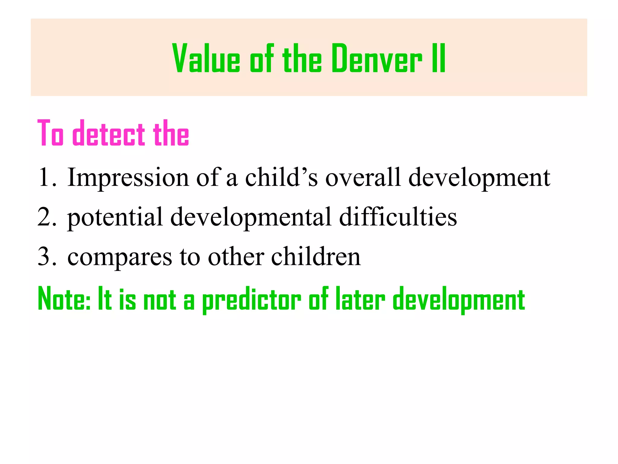 DDST | PDF | Parenting Babies and Toddlers | Parenting