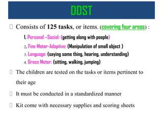 DDST | PDF | Parenting Babies and Toddlers | Parenting