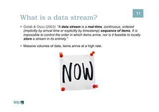 Introduction to Data streaming - 05/12/2014 | PPT