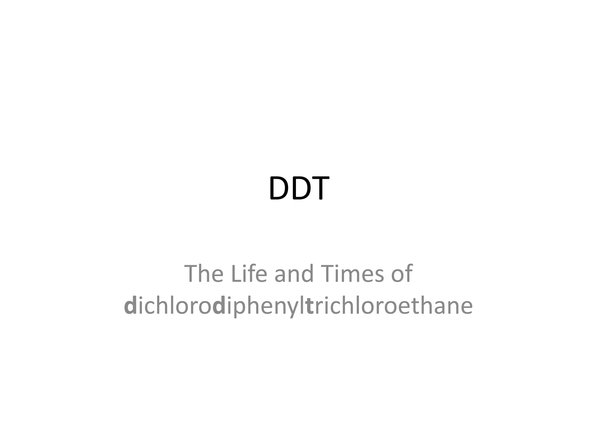 DDT | PPTX