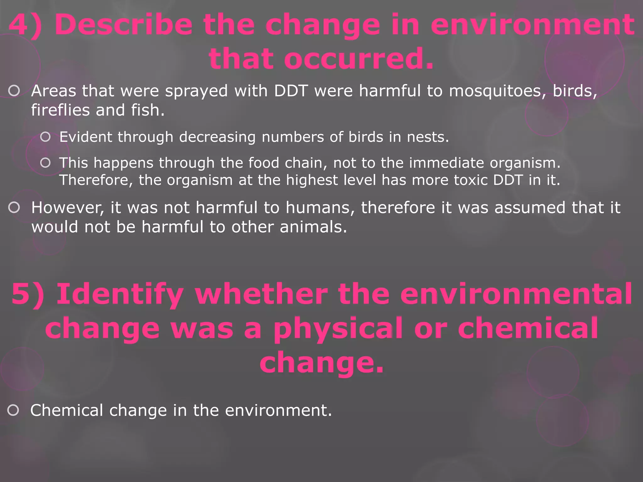 Ddt and mosquitoes | PPTX