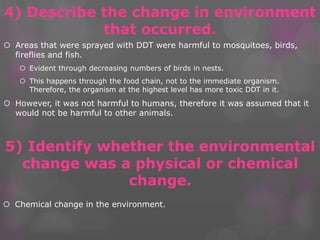 Ddt and mosquitoes | PPTX