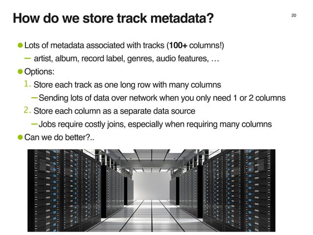 Scala Data Pipelines for Music Recommendations | PPT