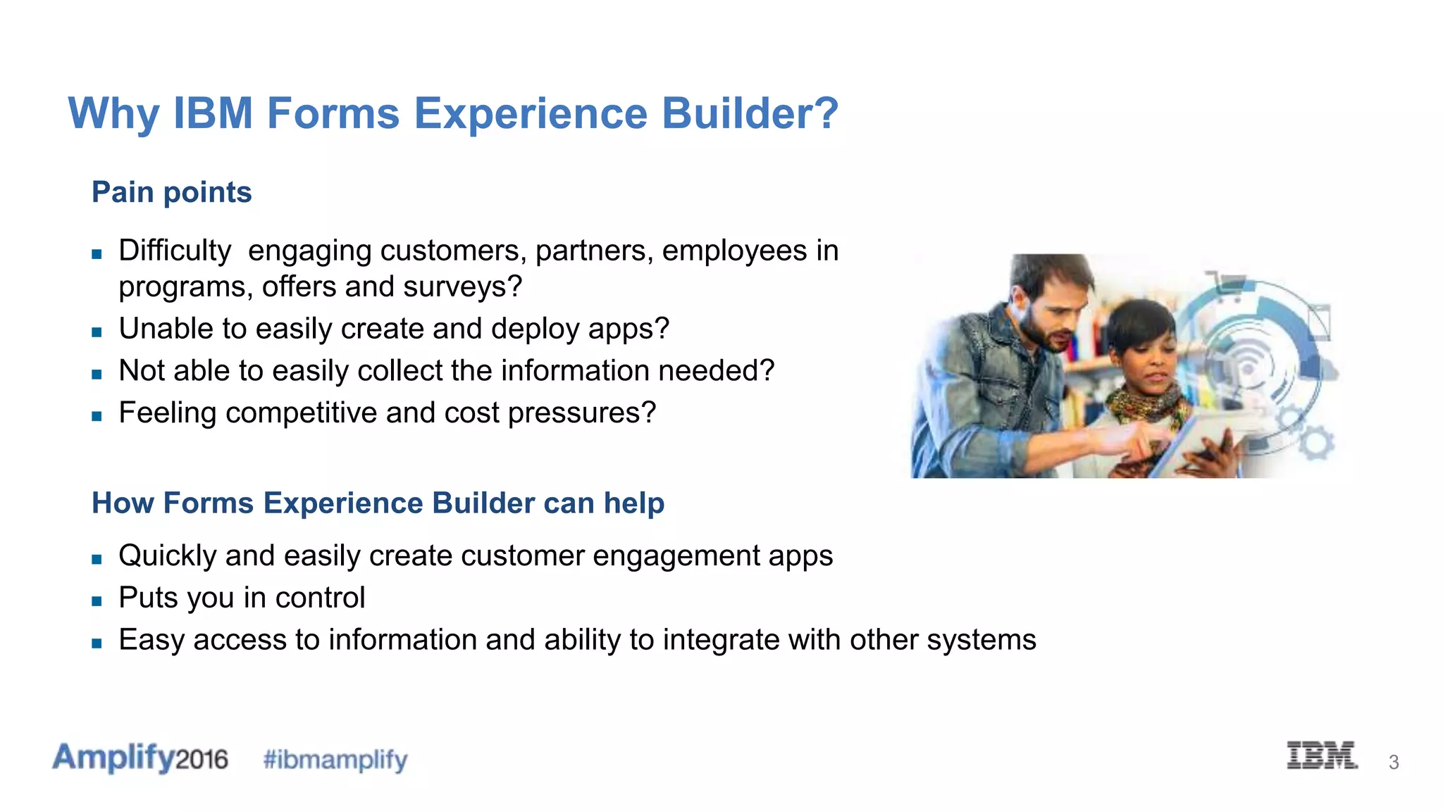 IBM Forms Experience Builder - Web Form Apps for Marketers | PPTX | Web Design and HTML | Internet