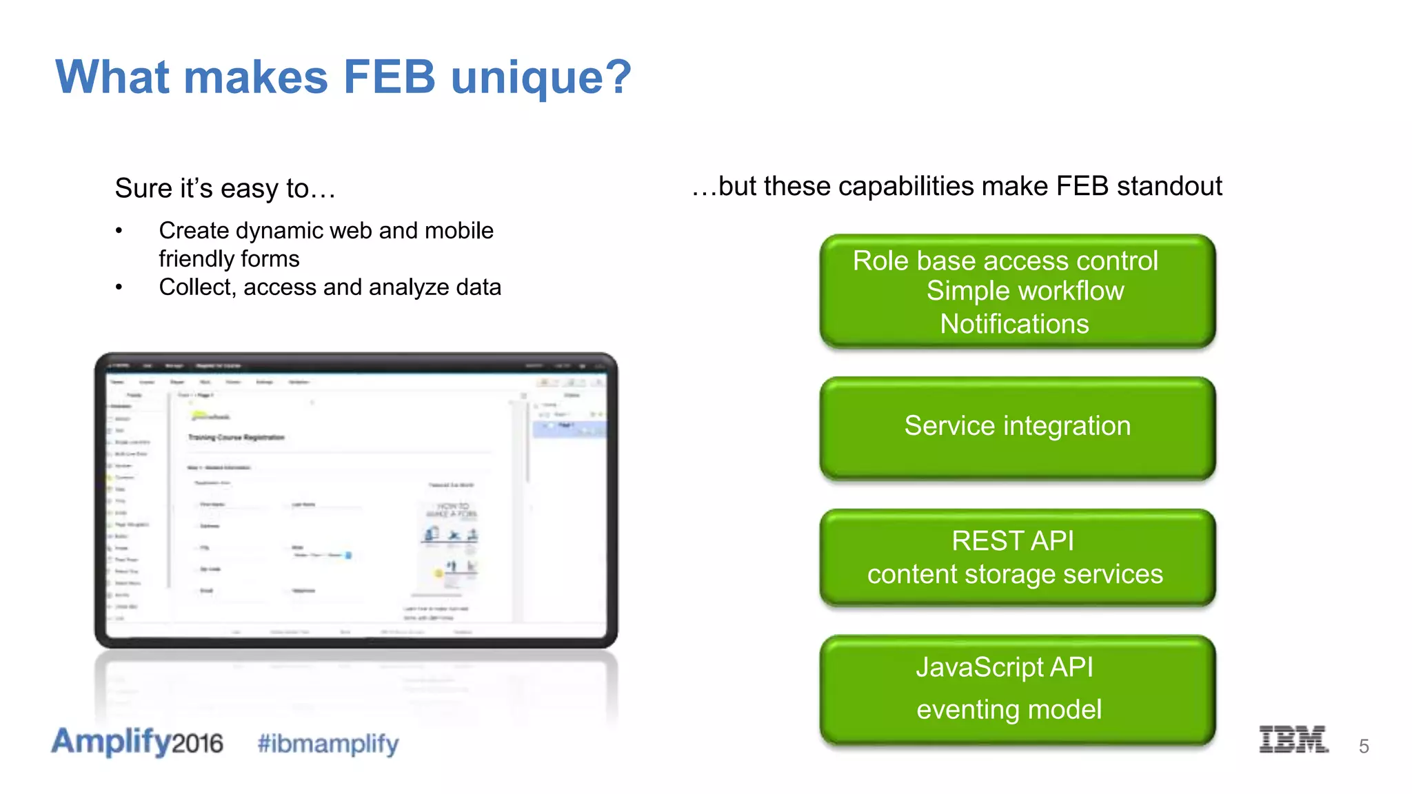 IBM Forms Experience Builder - Web Form Apps for Marketers | PPTX | Web Design and HTML | Internet