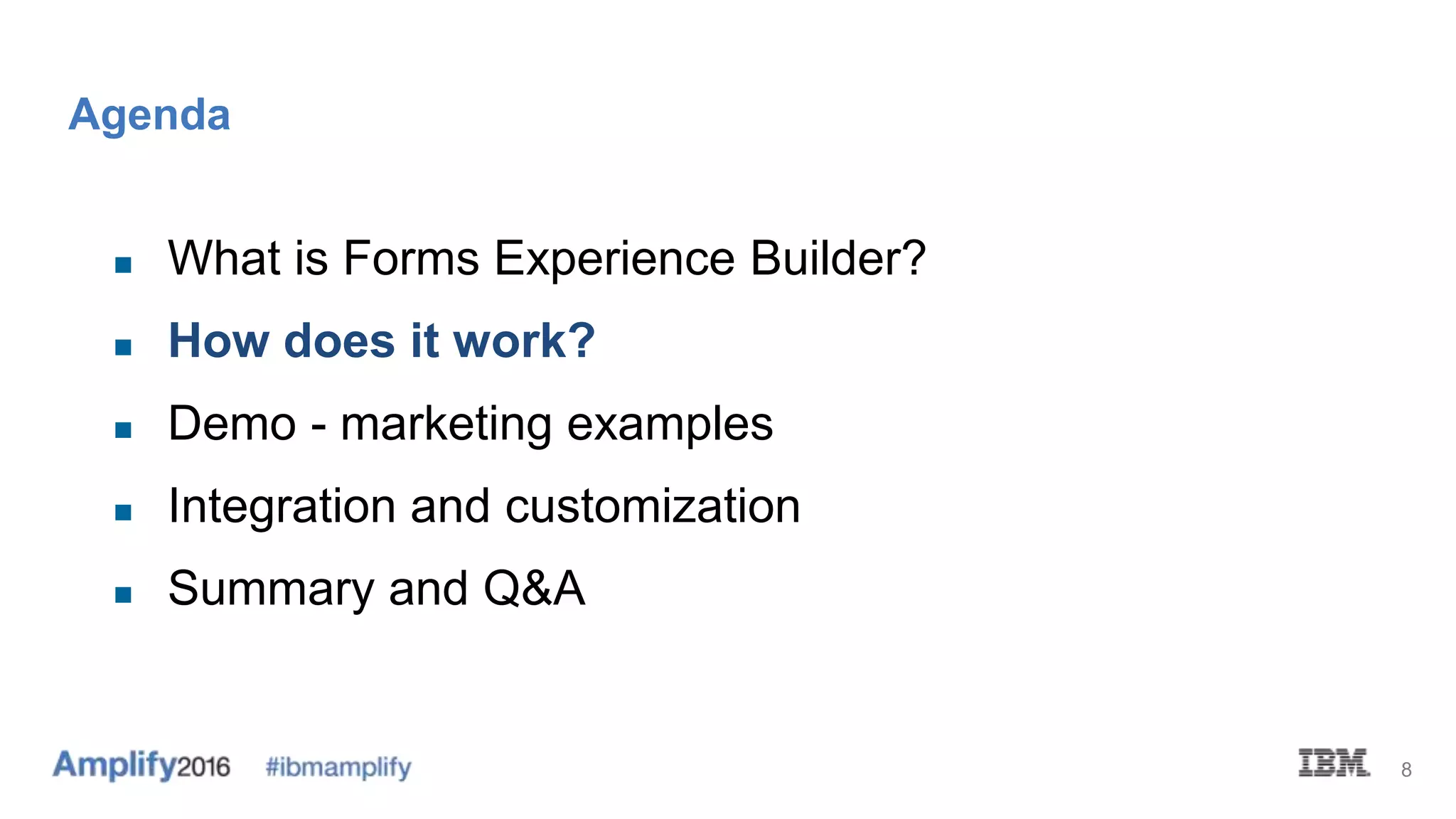 IBM Forms Experience Builder - Web Form Apps for Marketers | PPTX | Web ...