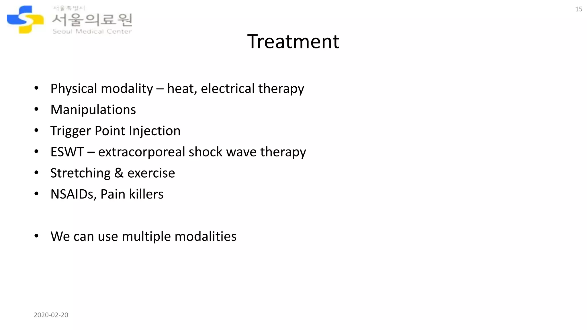 Differential Diagnosis and non-surgical treatment of chronic shoulder ...