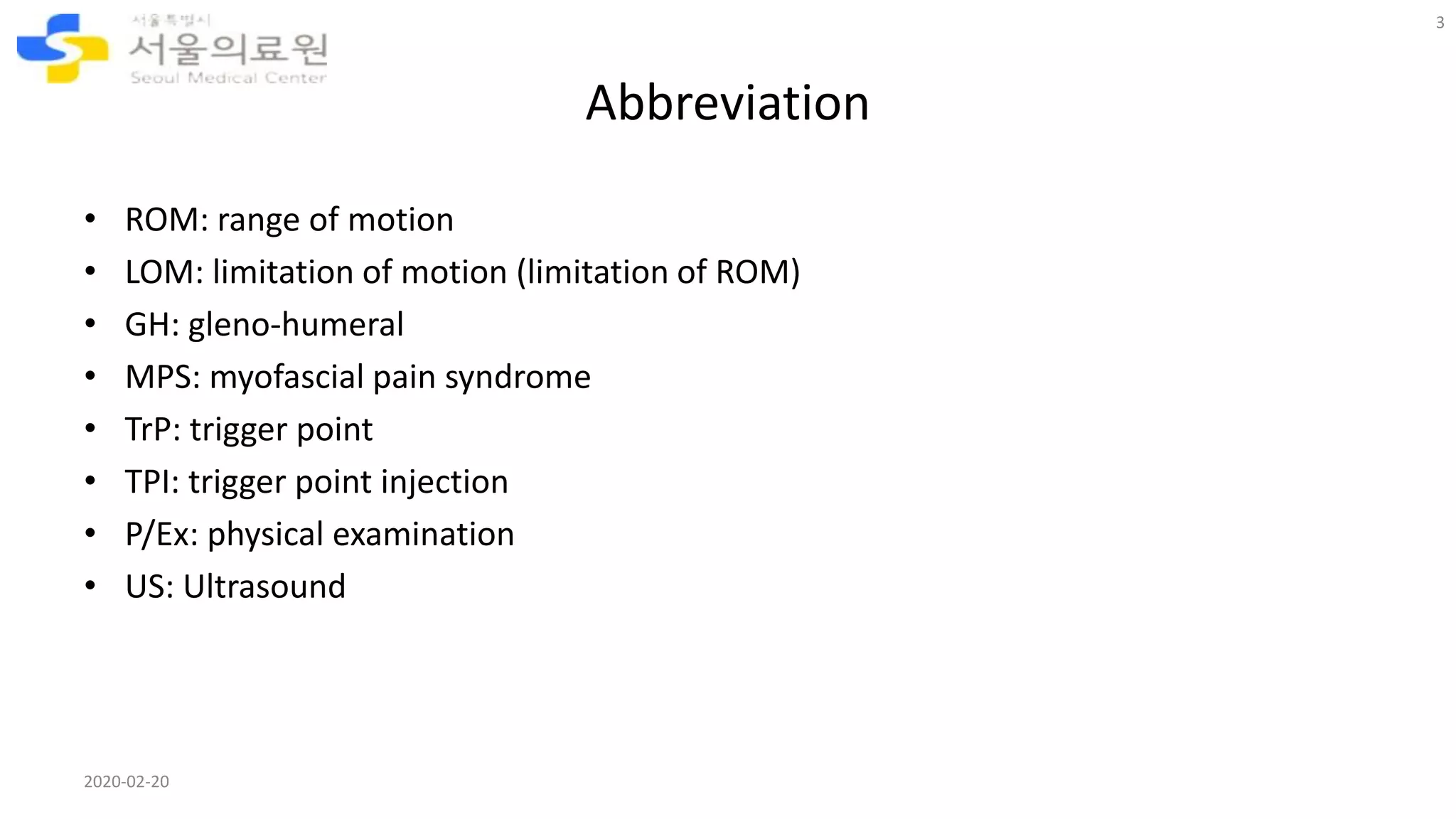 Differential Diagnosis and non-surgical treatment of chronic shoulder ...