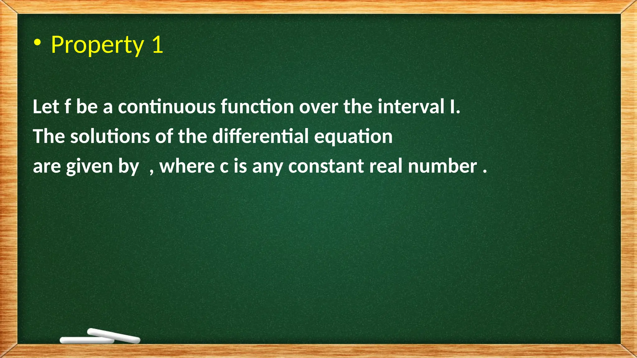first order differential equations session 1 | PPTX