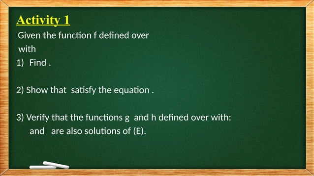 First Order Differential Equations Session 1 Pptx 2374