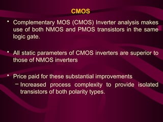 cmos vlsi design for b.tech 4th year students | PPT