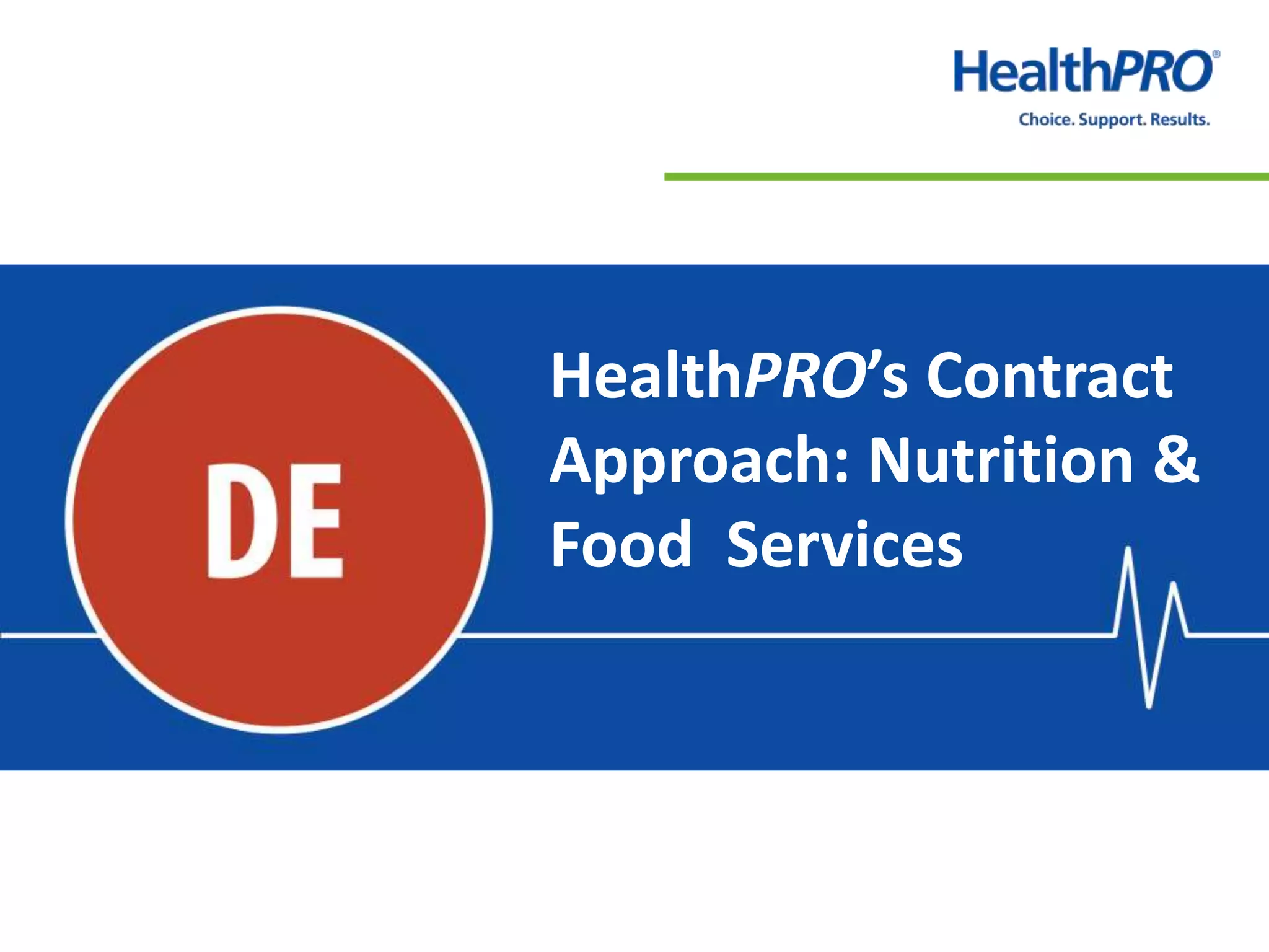 Nutrition & Food Services Contracts | PPTX