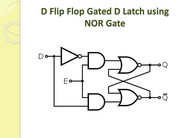 D and T Flip Flop | PPTX | Physics | Science