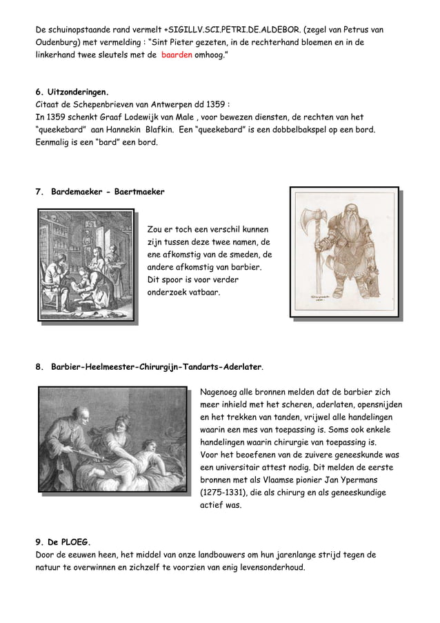 De baerdemaeker naamsverklaring willem de ridder | PDF